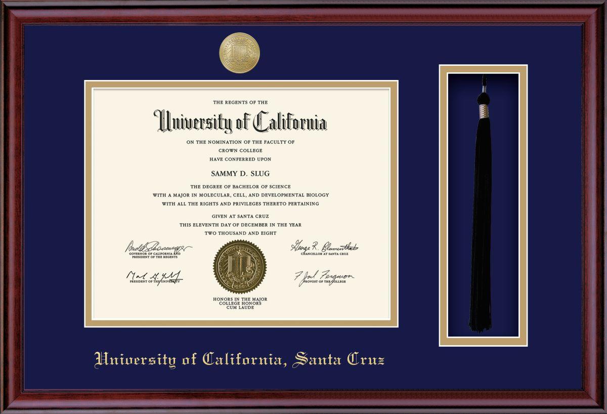 Bachelor Degree Certificate In Biology